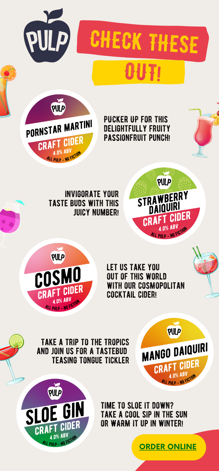 Cider Cocktails! – PULP Cider