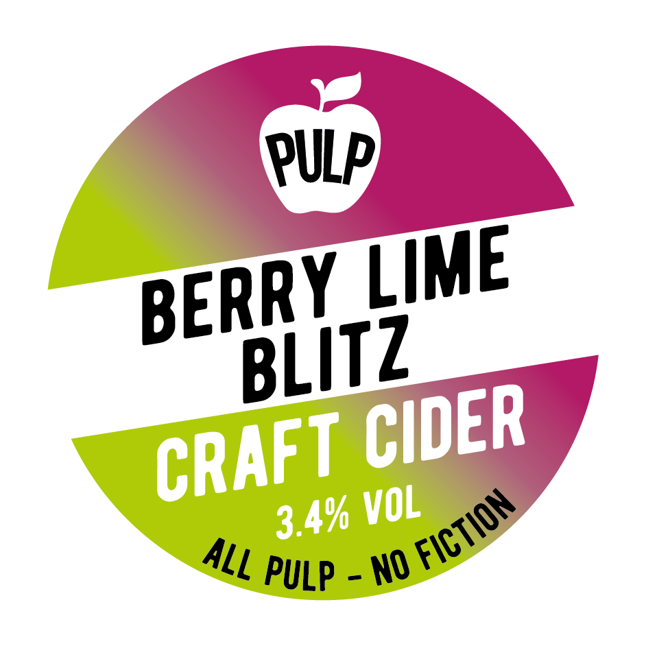PULP Berry Lime Blitz 3.4% 20L BIB (35 Pints) – PULP Cider