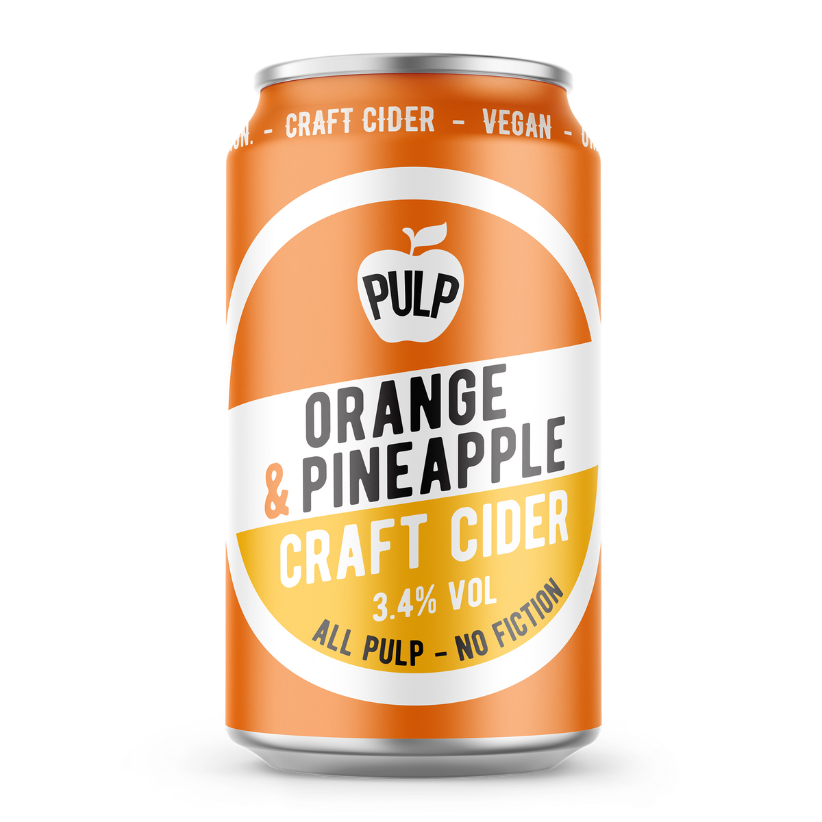 PULP Orange and Pineapple 3.4% 24 x 330ml Cans – PULP Cider