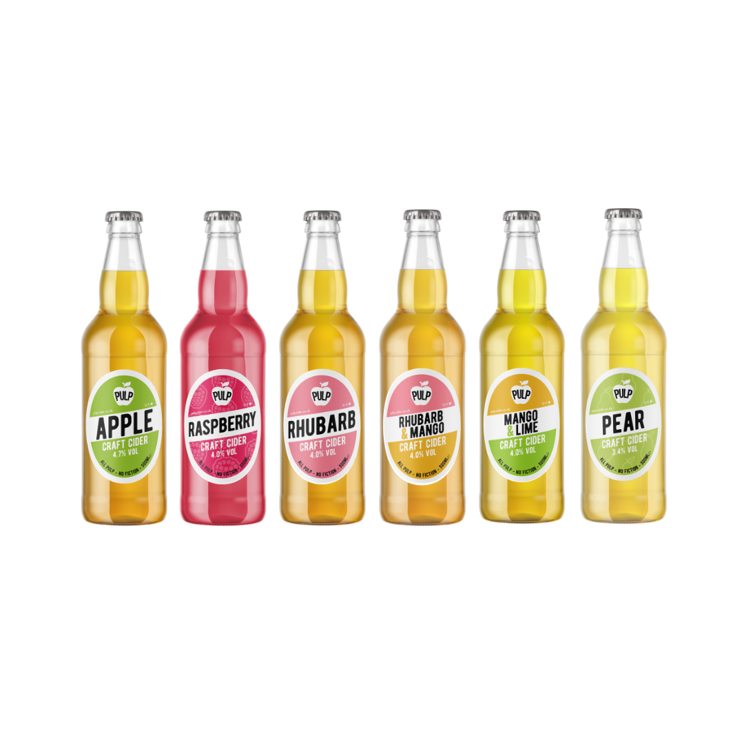 PULP Cider Mixed Case 12 x 500ml Bottles