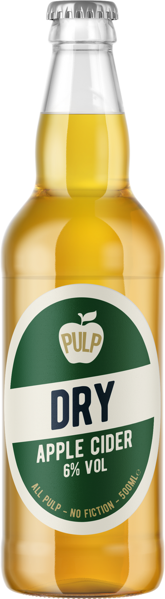 Pulp Dry 6% 12 x 500ml Bottles – PULP Cider