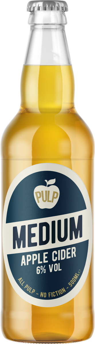 Pulp Medium 6% 12 x 500ml Bottles – PULP Cider